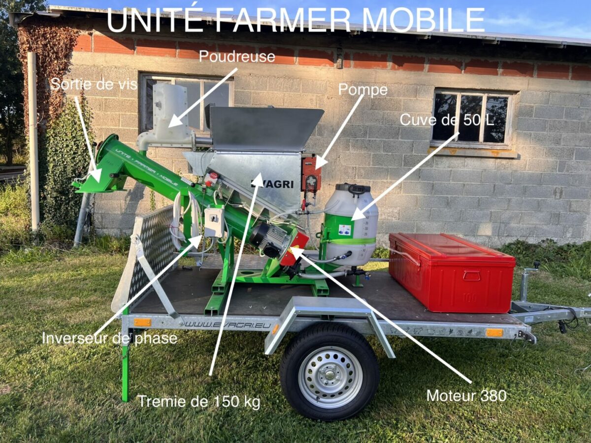 UNITÉ MOBILE D’ENROBAGE - EVAGRI - UNITÉ MOBILE D’ENROBAGE Enrobeuse de ...